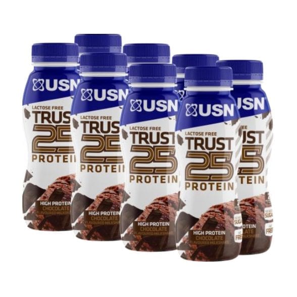 USN Trust 25 Protein Shake (8 x 330ml) | Bodyshocker Retail